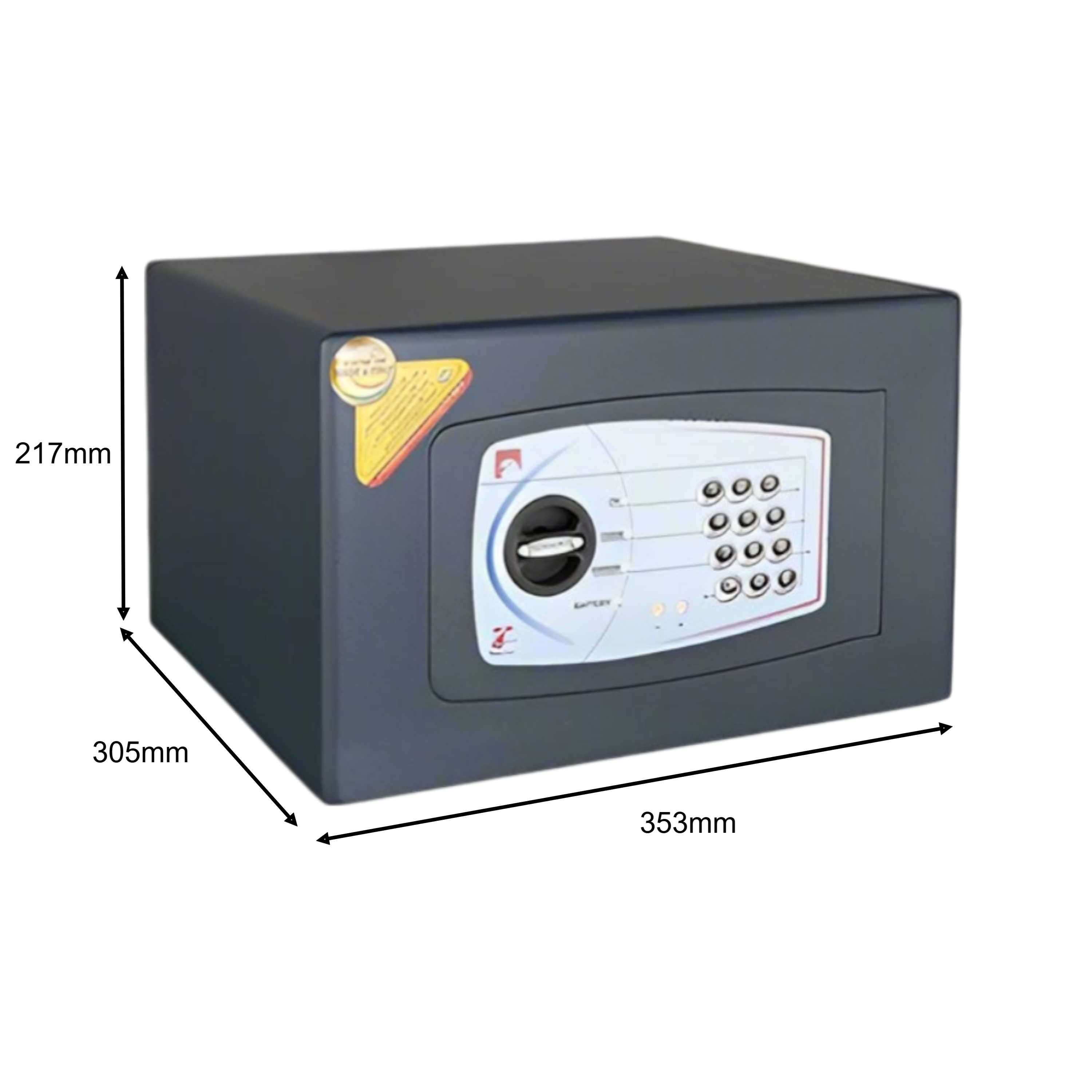 Bloomsbury 40K Size 1 Digital Safe – London & Home Counties Safes