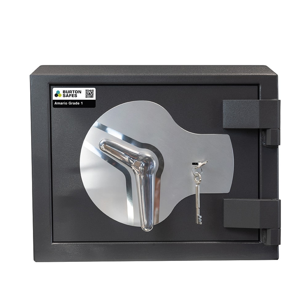 Burton Safes Amario Grade 1 - Size 1 - Key Locking Safe – London & Home ...